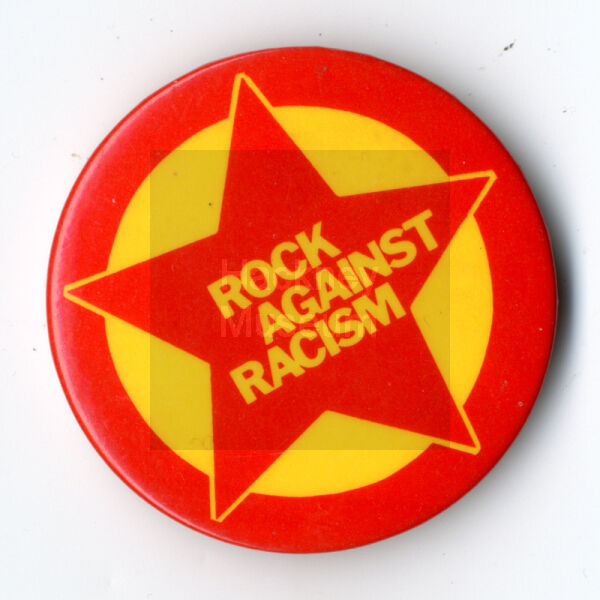 Badge - Rock Against Racism | Hackney Museum