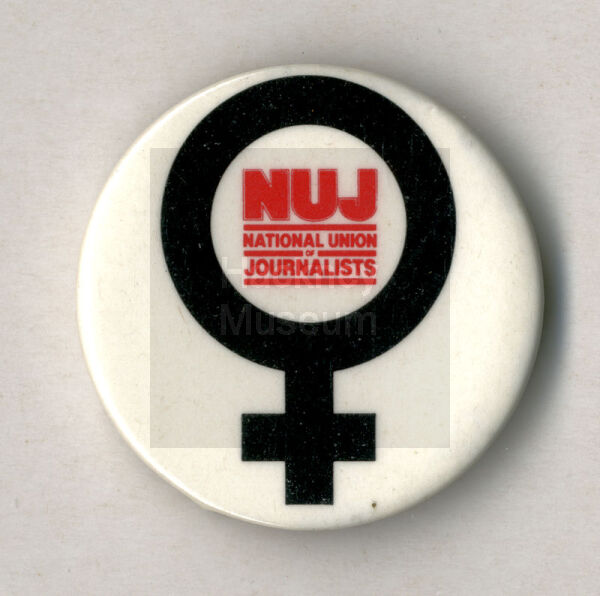 Badge - National Union of Journalists | Hackney Museum