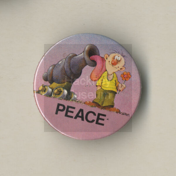 Badge - Peace | Hackney Museum