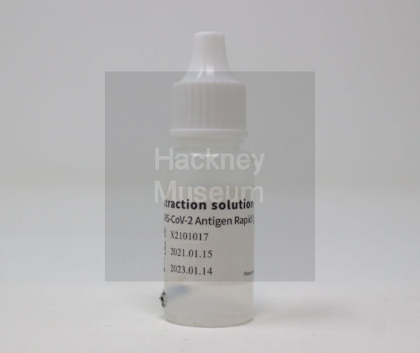 Covid Test: Extraction solution | Hackney Museum