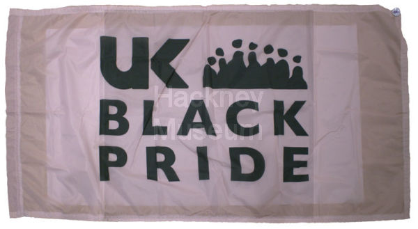 Flag: UK Black Pride | Hackney Museum
