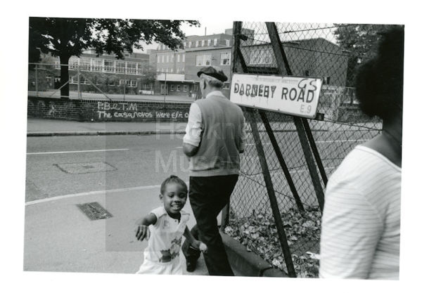 Photograph: Corner of Darnley Road | Hackney Museum