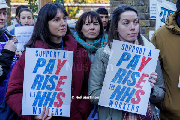 Homerton Hospital support for Royal College of Nursing strike | Hackney ...