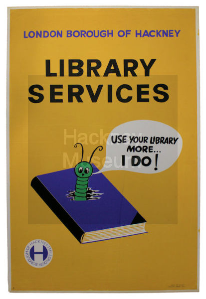 Events poster : Library Services | Hackney Museum