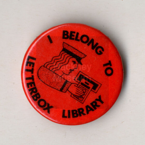 Badge - Letterbox Library | Hackney Museum