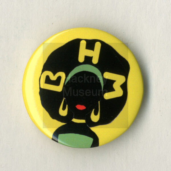 Badge - Hackney Black History Month flag | Hackney Museum