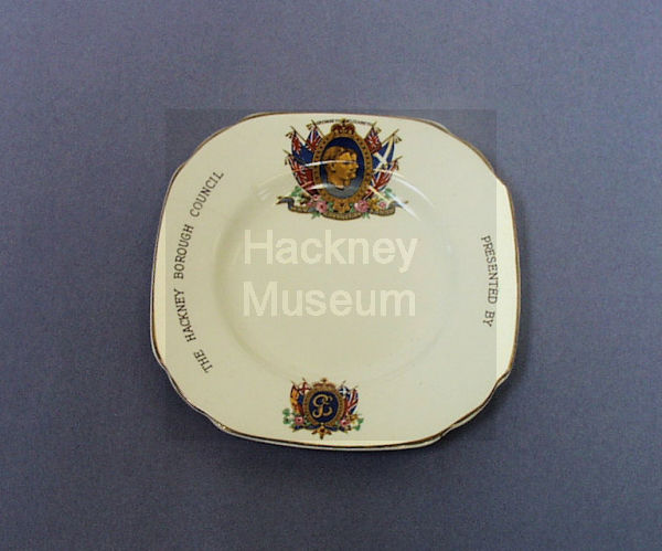 Coronation plate | Hackney Museum