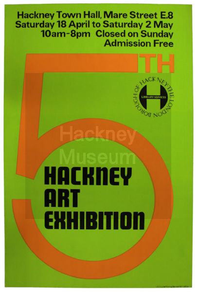 Poster - 5th Hackney Art Exhibition | Hackney Museum
