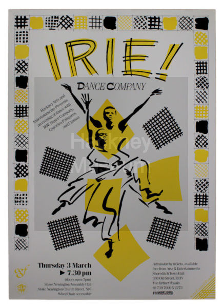 Dance poster : Irie Dance Company | Hackney Museum